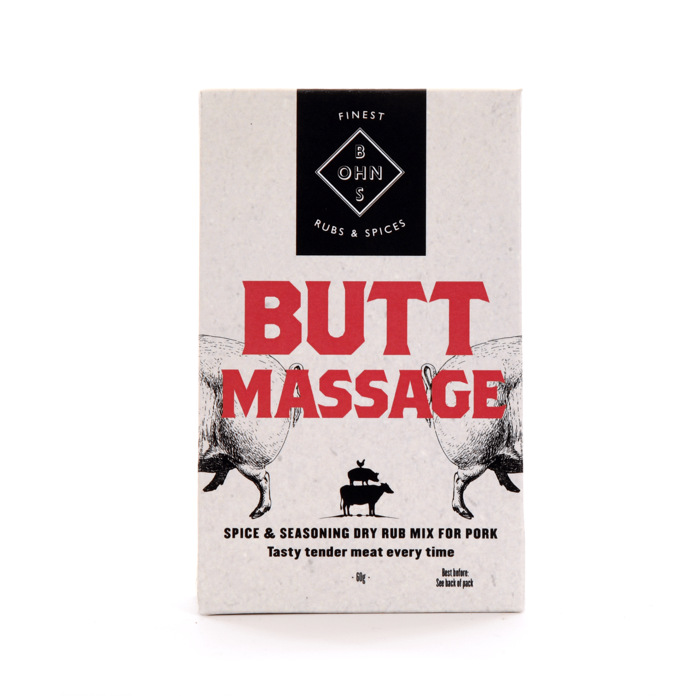 BOHNS Butt Massage Dry Rub Mix BOHNS Butt Massage Dry Rub Mix
