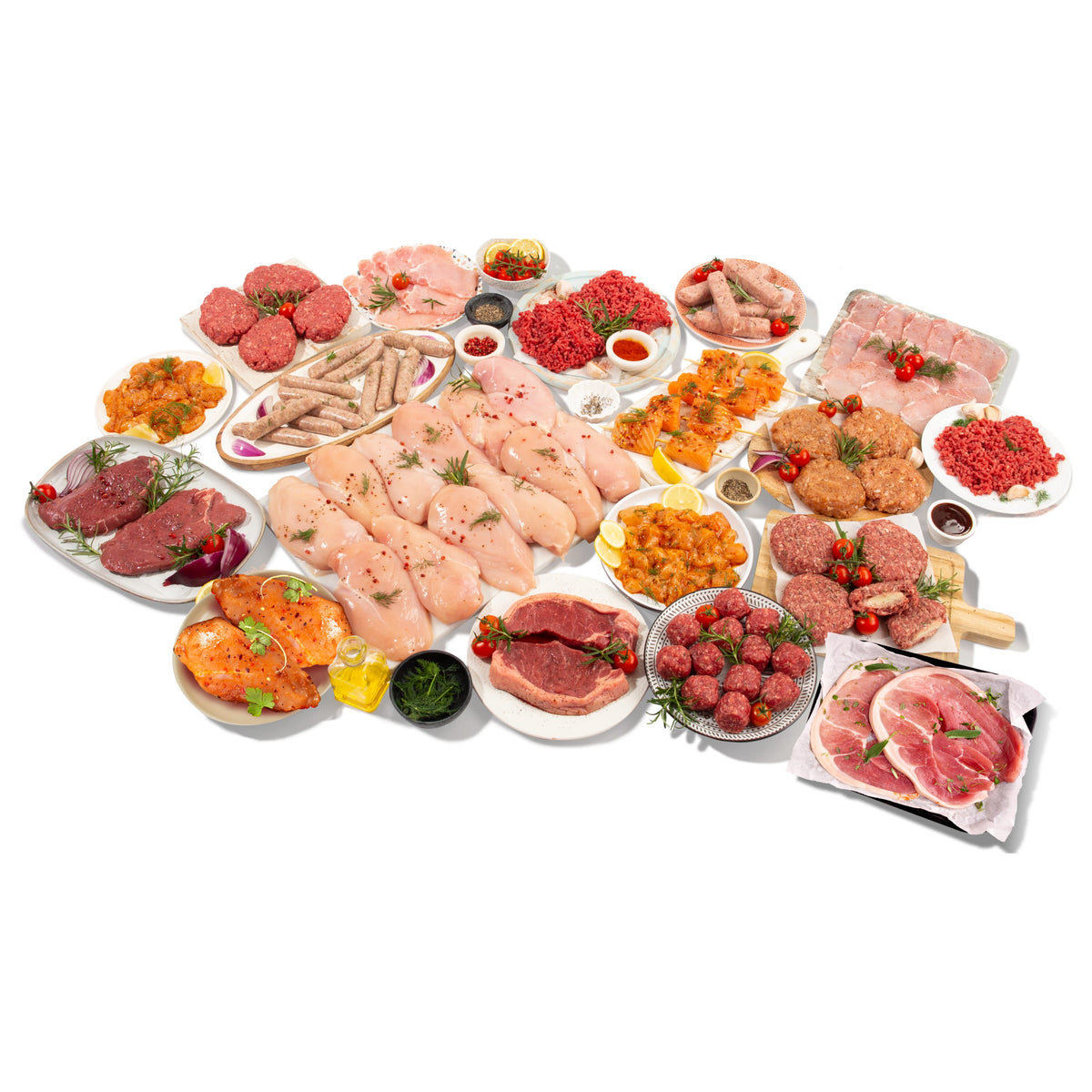 Our 90 piece family feeder hamper