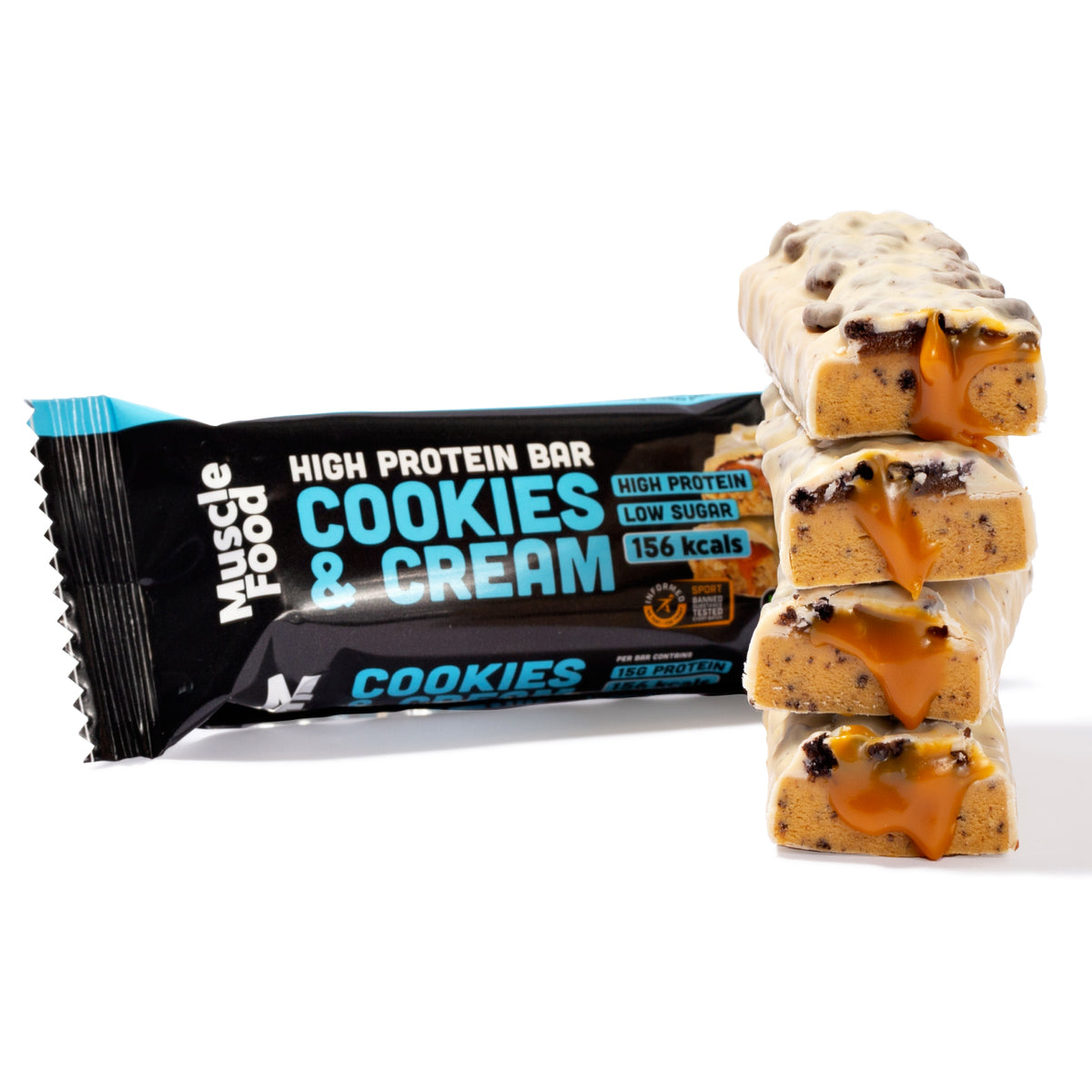 BBD: 23/07/2025 High Protein Bar - Cookies & Cream